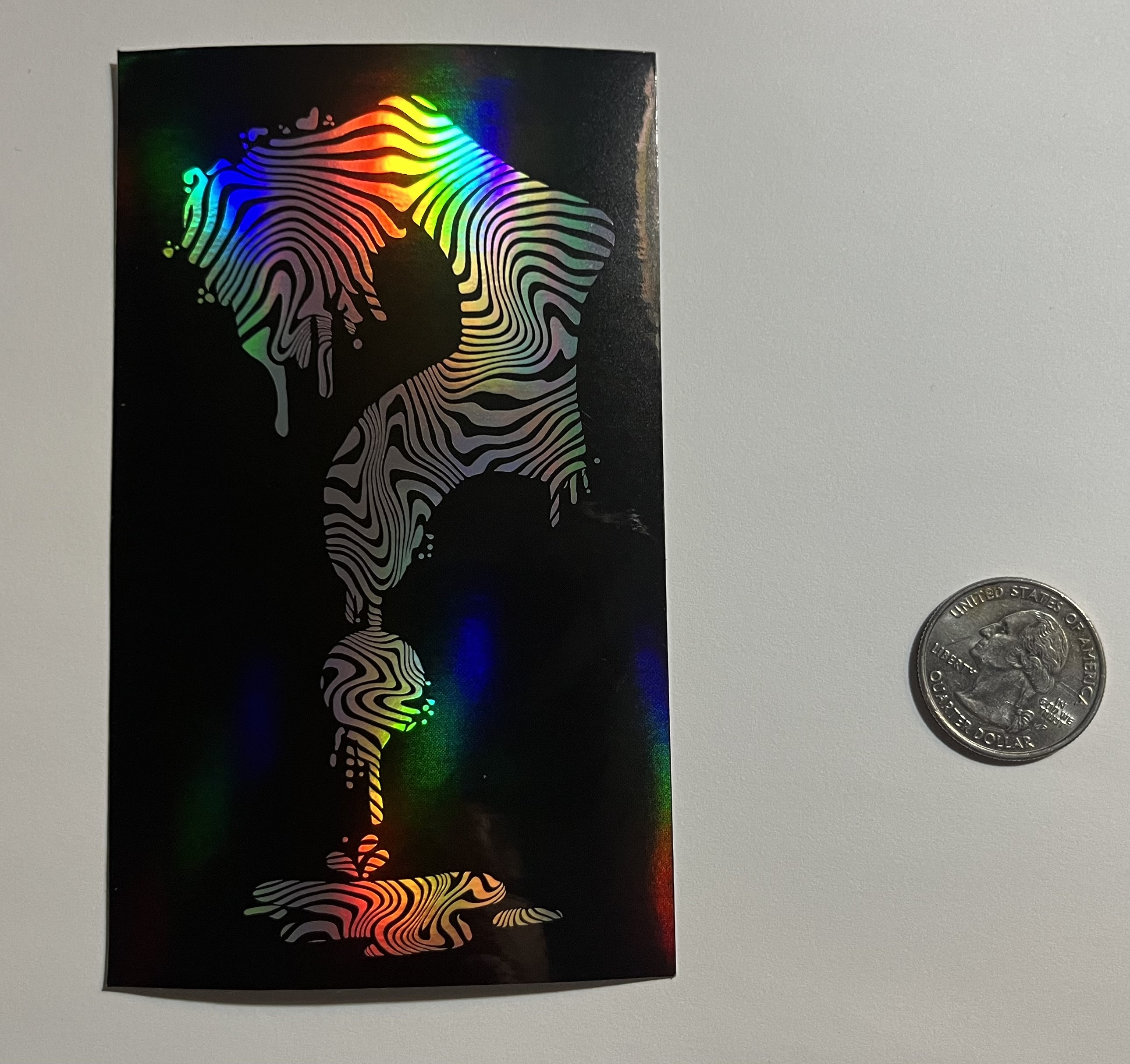 Tipper Holograpgic Sticker - Etsy