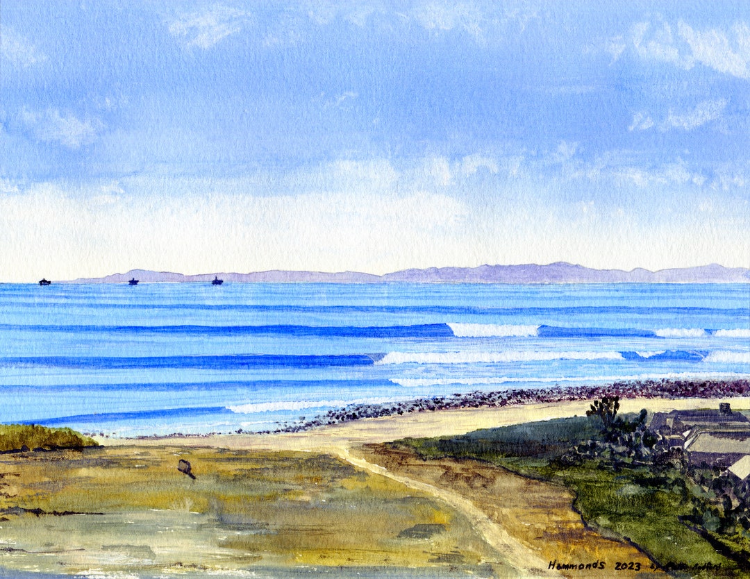 Hammond's Beach Montecito Santa Barbara California - Etsy