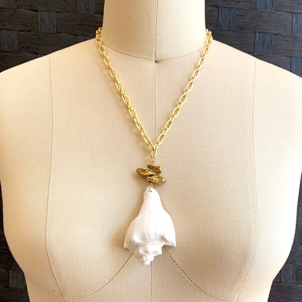 Seashell Necklace - Etsy