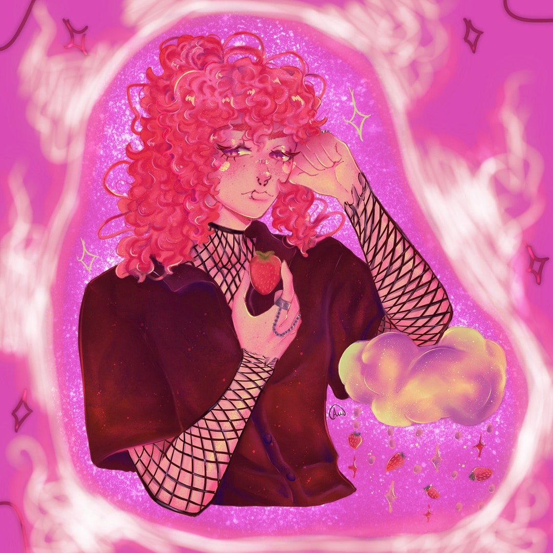 Diluc Holographic Sticker and Print Bundle - Etsy