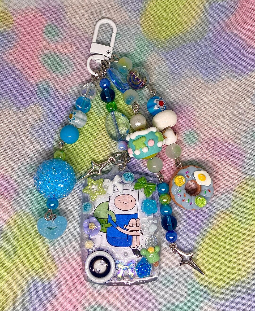 Finn the Human Keychain - Etsy