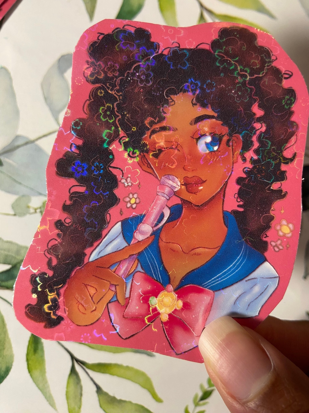 Sailor Moon Holographic Sticker - Etsy