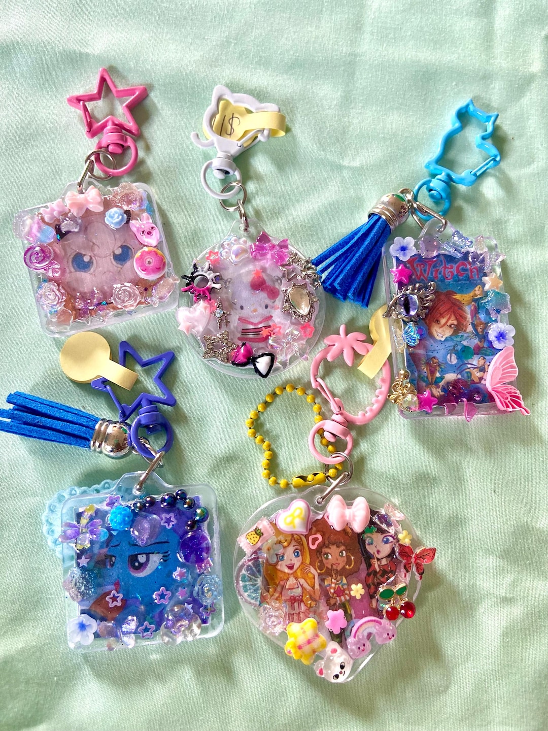 Childhood Girly Aesthetic Keychains - Etsy