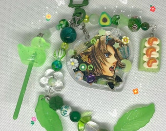 Legend of Zelda Link Keychain Polymer Clay Link Zelda Game Character ...