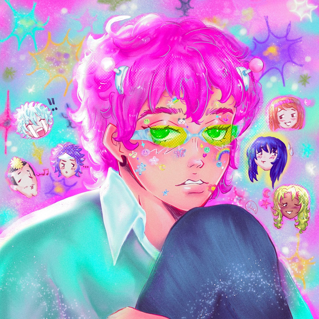 Saiki K Print - Etsy