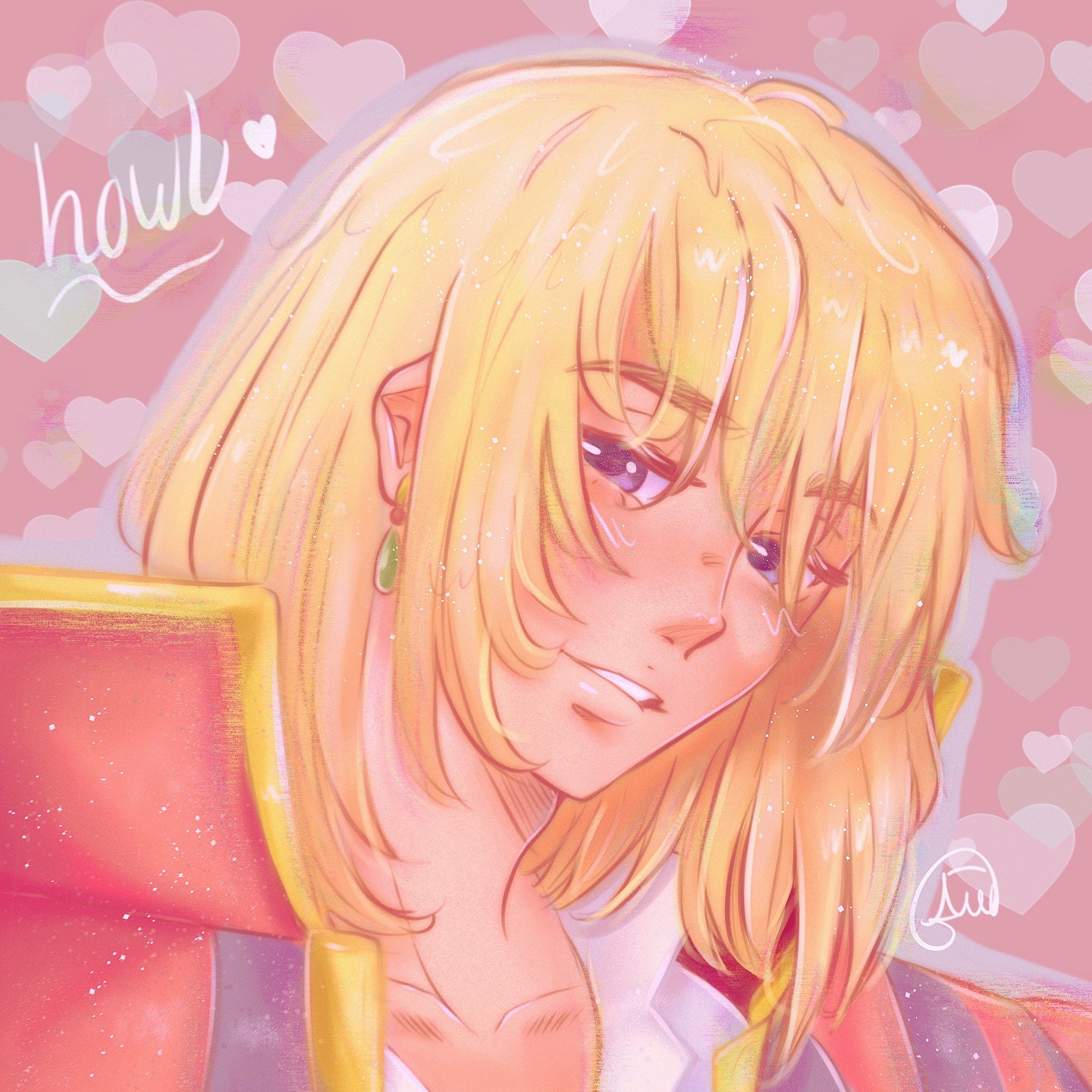 Howl With Blonde Hair