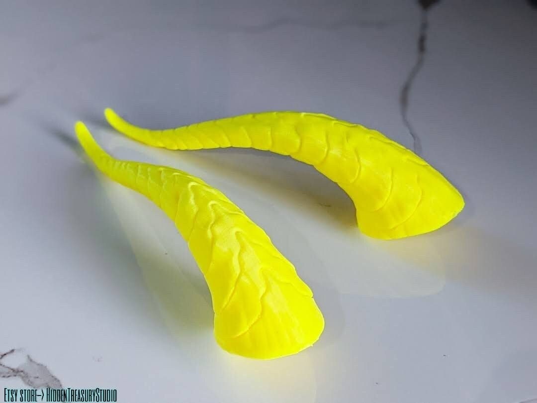 Small Dragon Horns Pair for Cosplay or Fursuit Halloween - Etsy