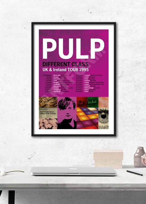 PULP different class reimagined Tour Poster sold by Faizan Khan | SKU ...