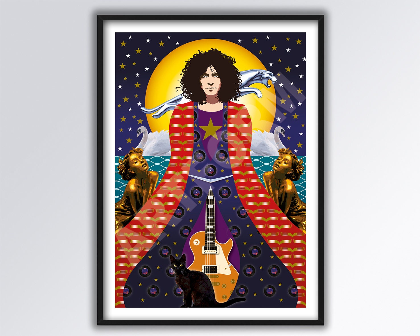 MARC BOLAN T.Rex Cloak Full of Eagles Poster sold by FloralX | SKU ...