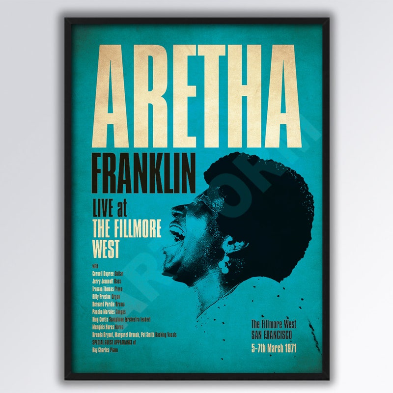 Aretha Franklin Art - Etsy