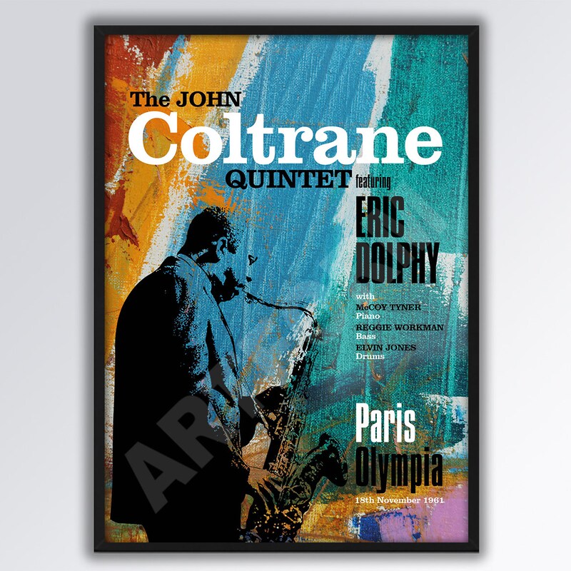 Coltrane Poster - Etsy