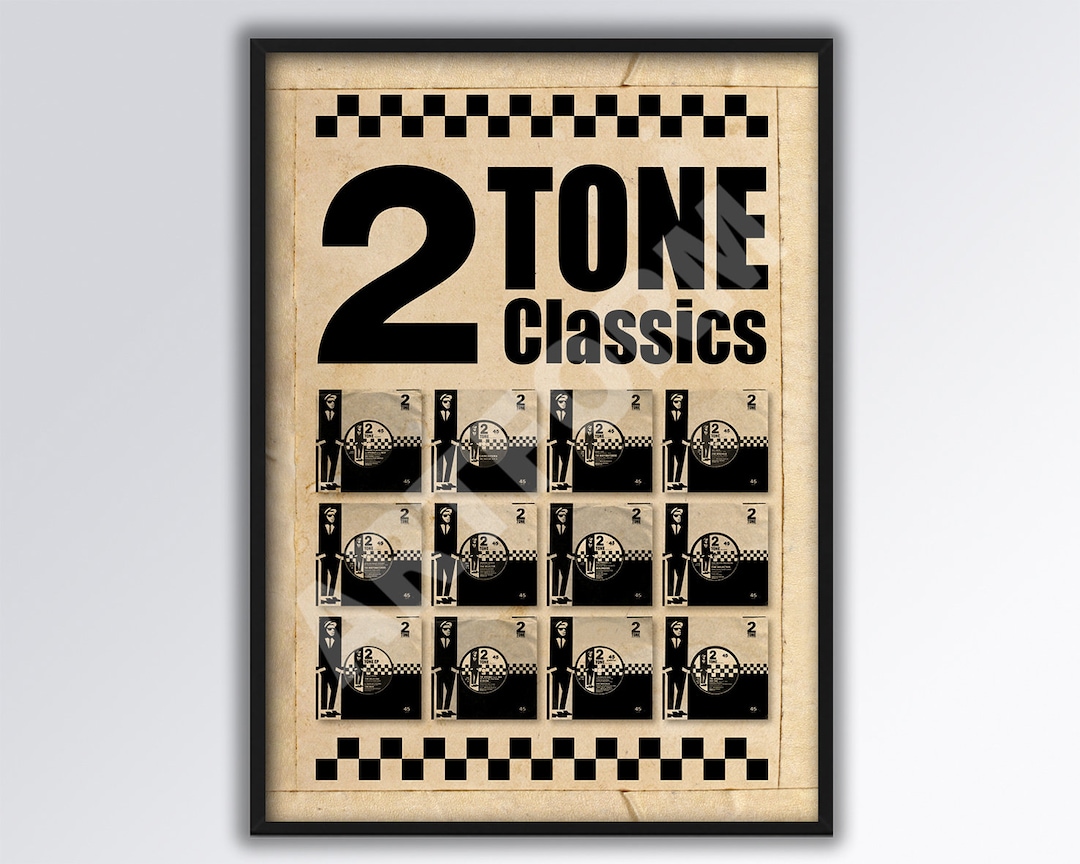 2 Tone Records A3 Poster - Etsy UK