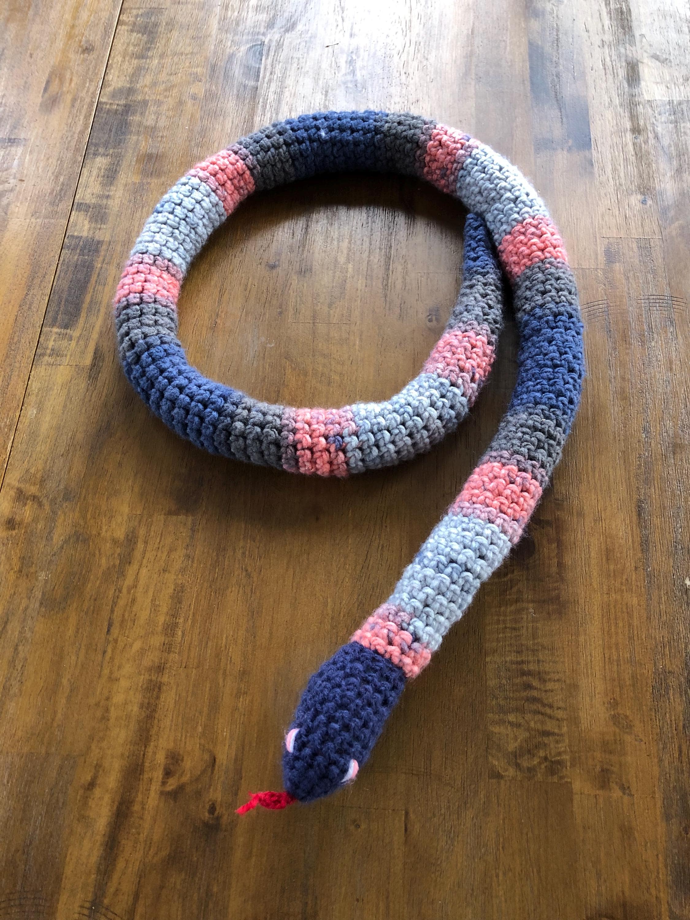 SNAKES!! Soft Plush Hand Crocheted Amigurumi Snakes, Just for Fun! - Etsy