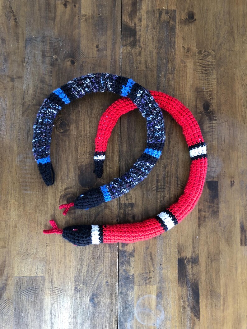 SNAKES!! Soft Plush Hand Crocheted Amigurumi Snakes, Just for Fun! - Etsy