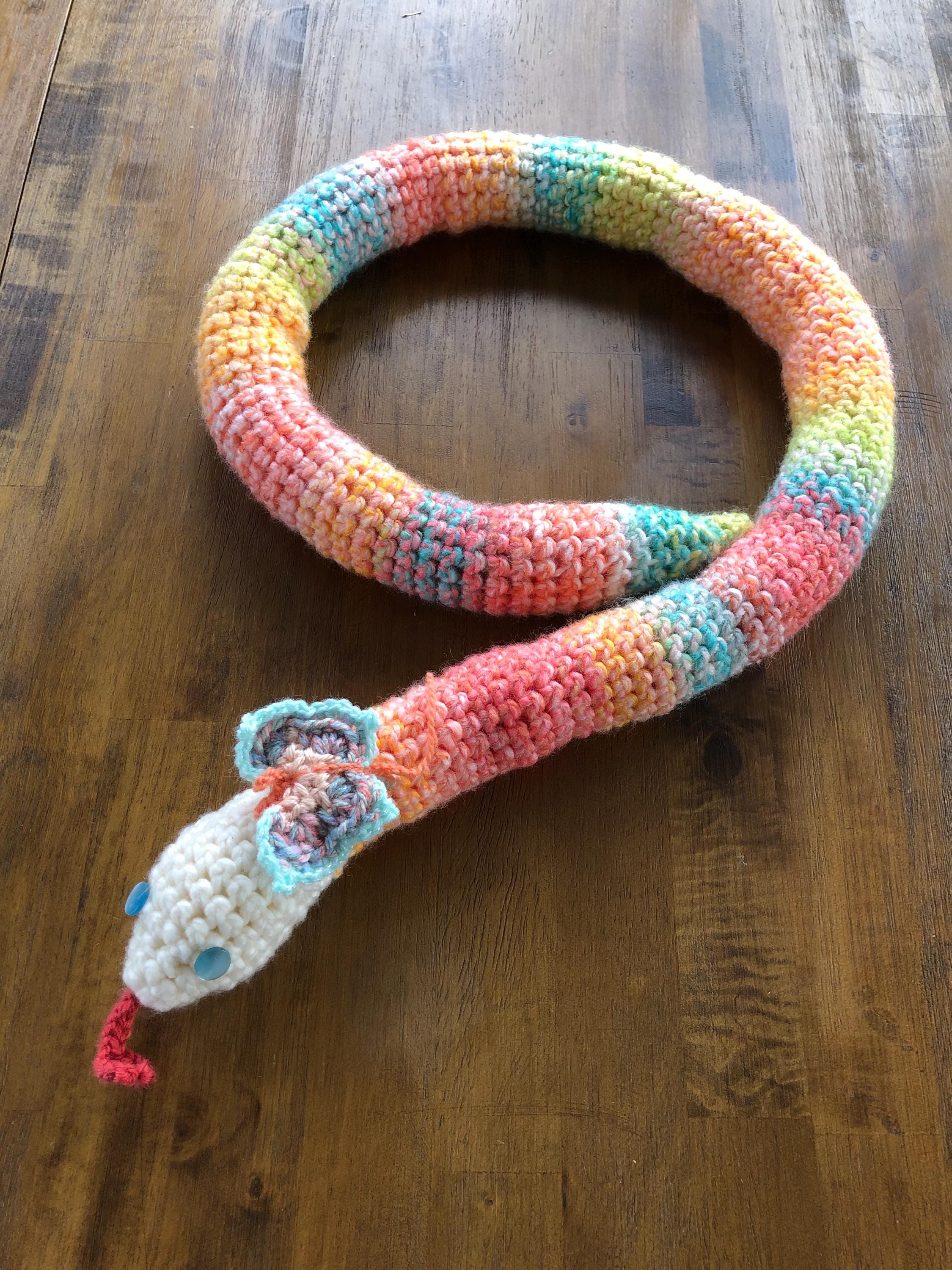 SNAKES!! Soft Plush Hand Crocheted Amigurumi Snakes, Just for Fun! - Etsy