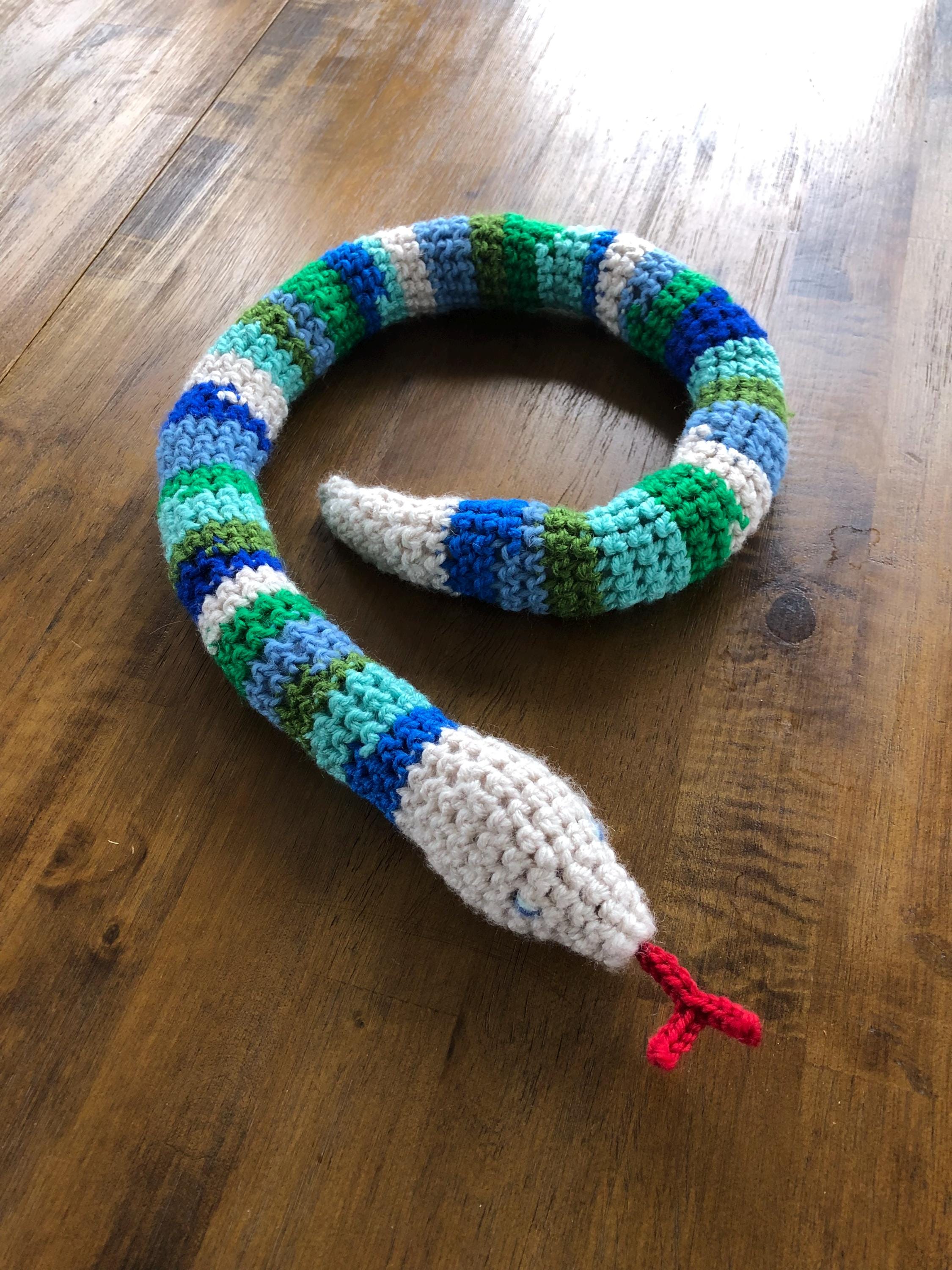 SNAKES!! Soft Plush Hand Crocheted Amigurumi Snakes, Just for Fun! - Etsy