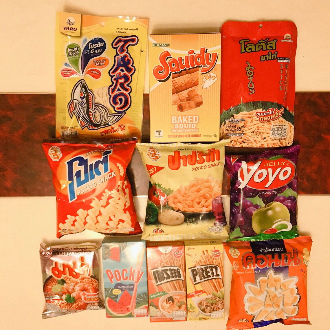 Thai Snack Box / Thai Snacks / Thai Food / Popular Snack in | Etsy
