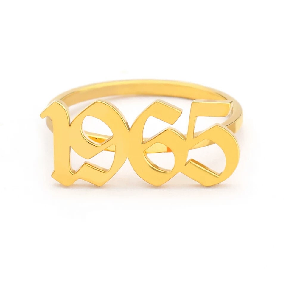Number Letters Ring • Custom Name Ring • Name Ring • Gift for Her ...