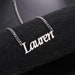 Curb Chain Name Necklace Custom Name Necklace Name Necklace gift for ...