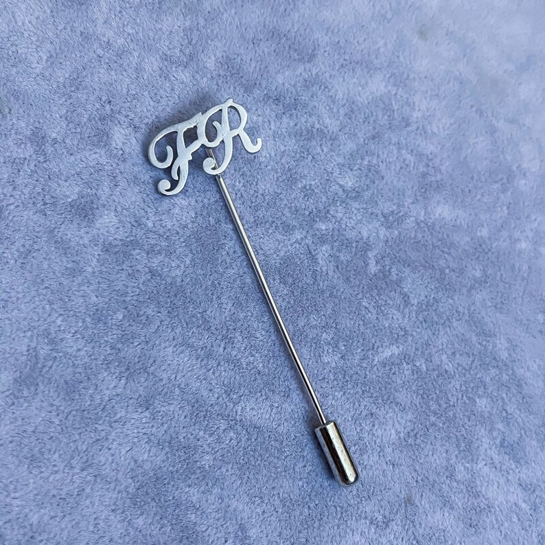 Name Lapel Pin Brooch • Custom Name Brooch • Gift for Her • Minimalist ...