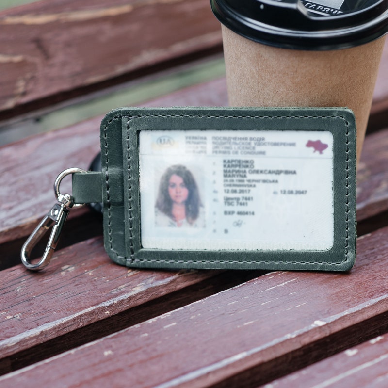Custom Id Card and Holder - Etsy