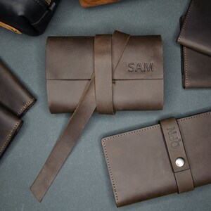 Personalized Leather Cable Holder Leather Cord Organizer - Etsy