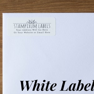250 LABELS! BEST SELLING Address Labels on Etsy | Custom Return Address ...
