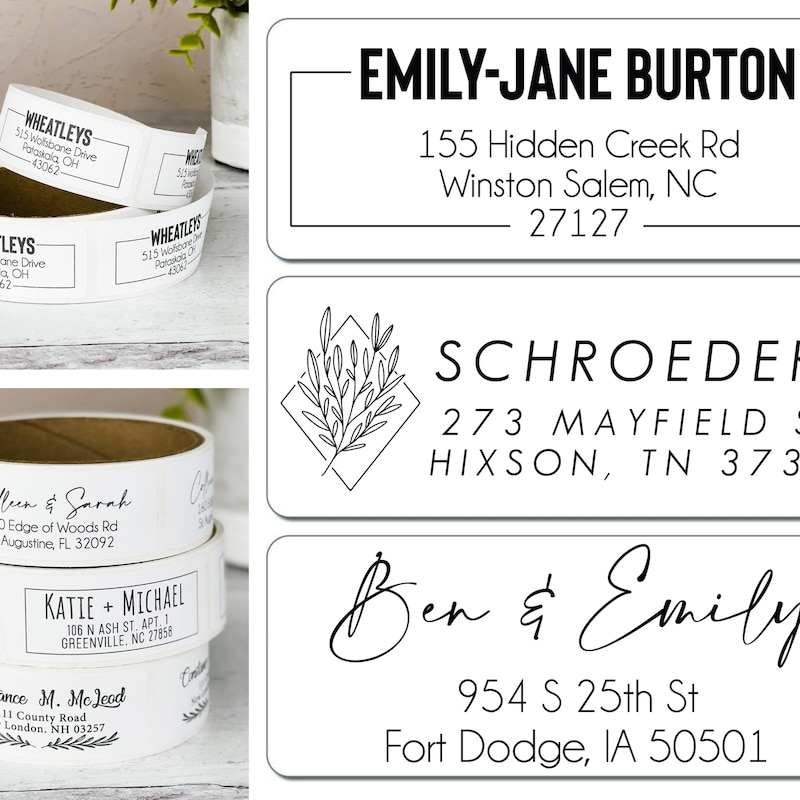 Wedding Address Labels - Etsy