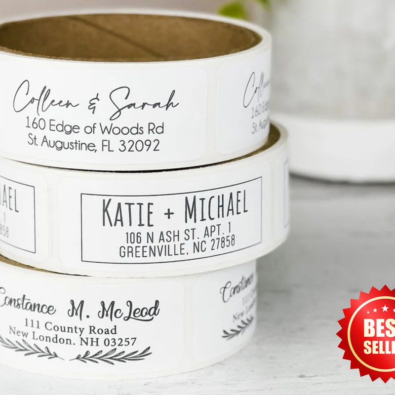 Personalized Return Address Labels - Etsy