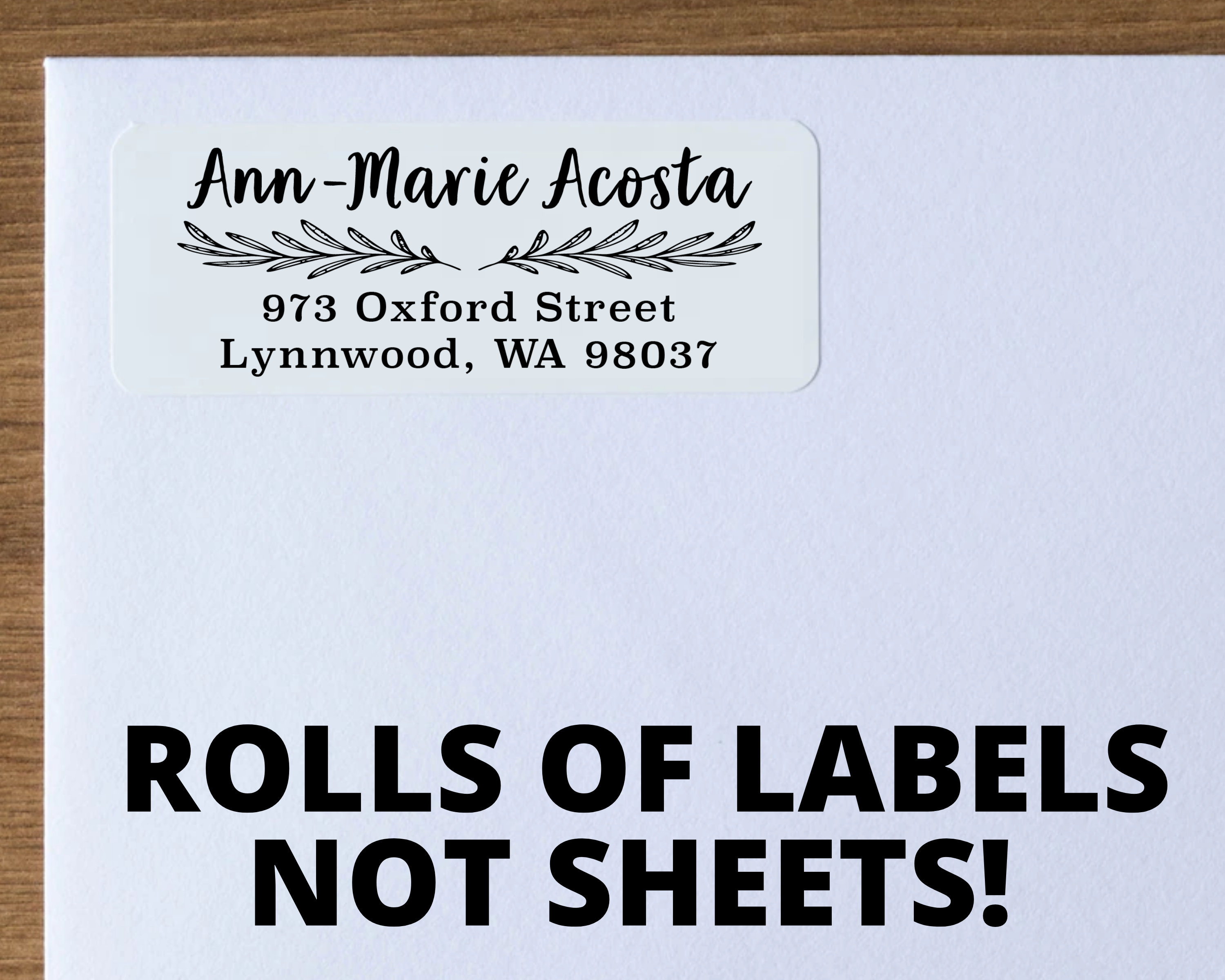 Address Labels Roll Modern Address Labels Address Labels - Etsy