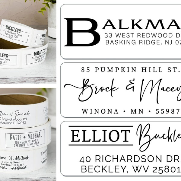 Self Adhesive Address Labels - Etsy