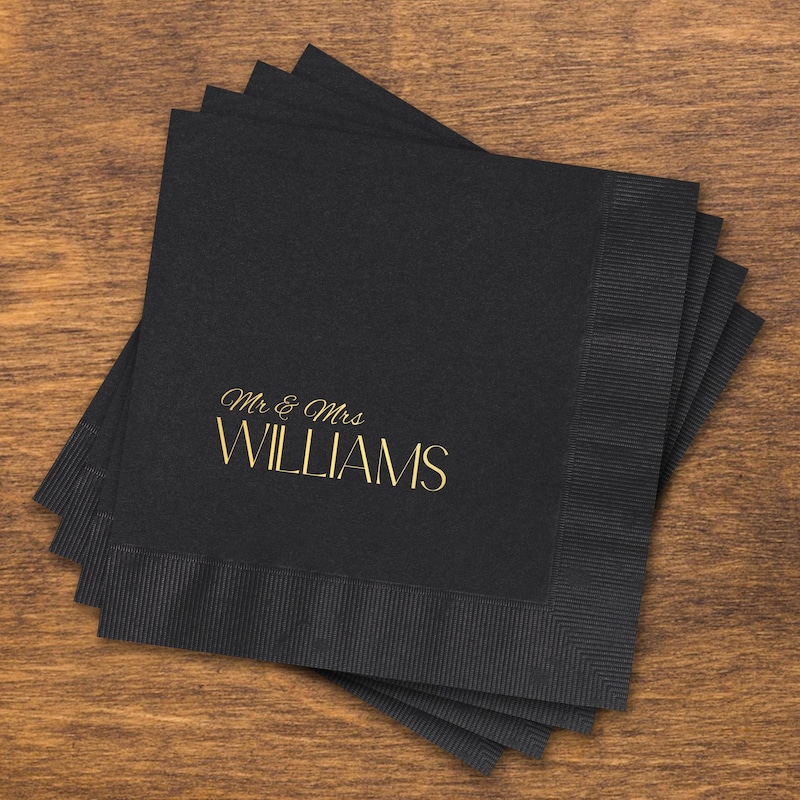 Personalized Cheers Napkins - Etsy