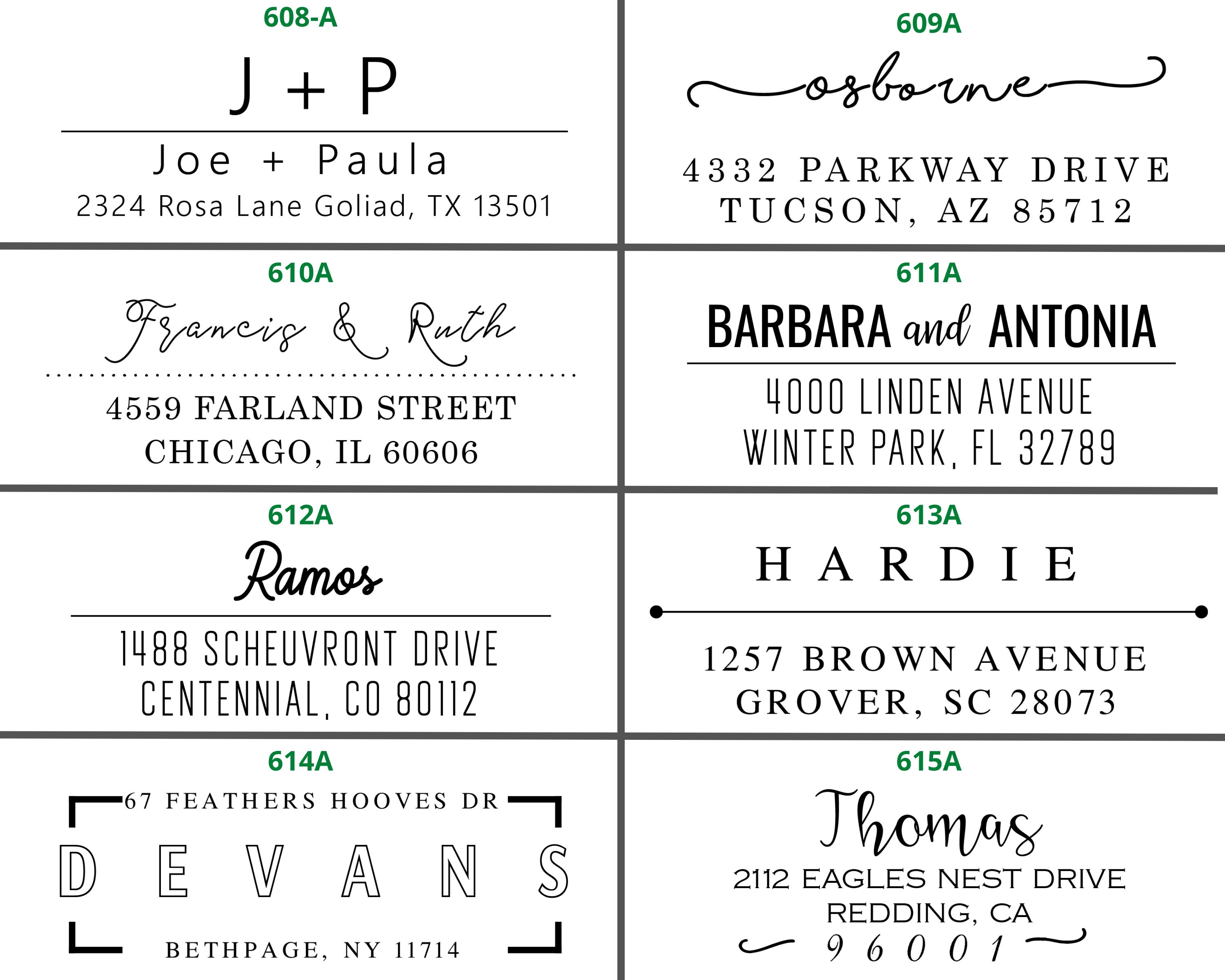 Return Address Labels Rolls White Address Labels Custom - Etsy
