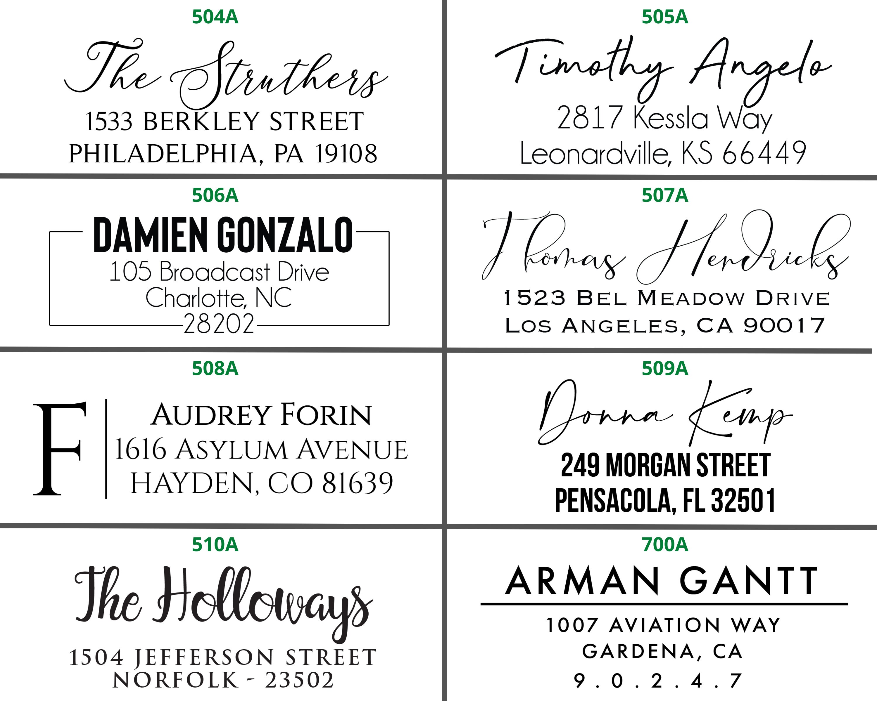 Return Address Labels Rolls White Address Labels Custom - Etsy