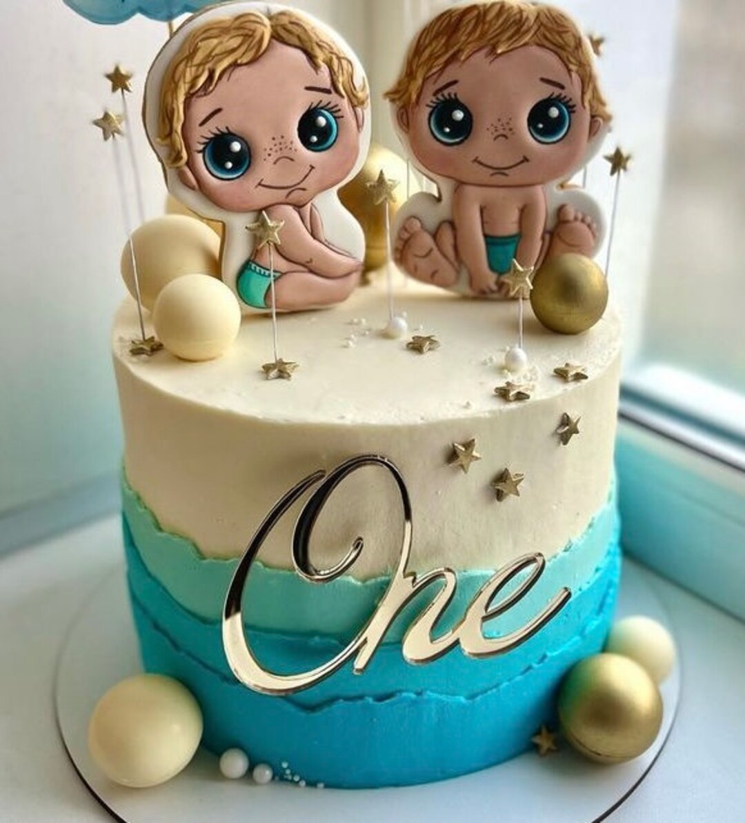 One Cake Topper Number 1 Topper First Birthday Topper - Etsy