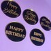 Acrylic Cake Disc, Cake Toppers, Gift Tags, Cupcake Discs/happy ...