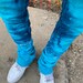 Mens Custom Stacked Jeans - Etsy