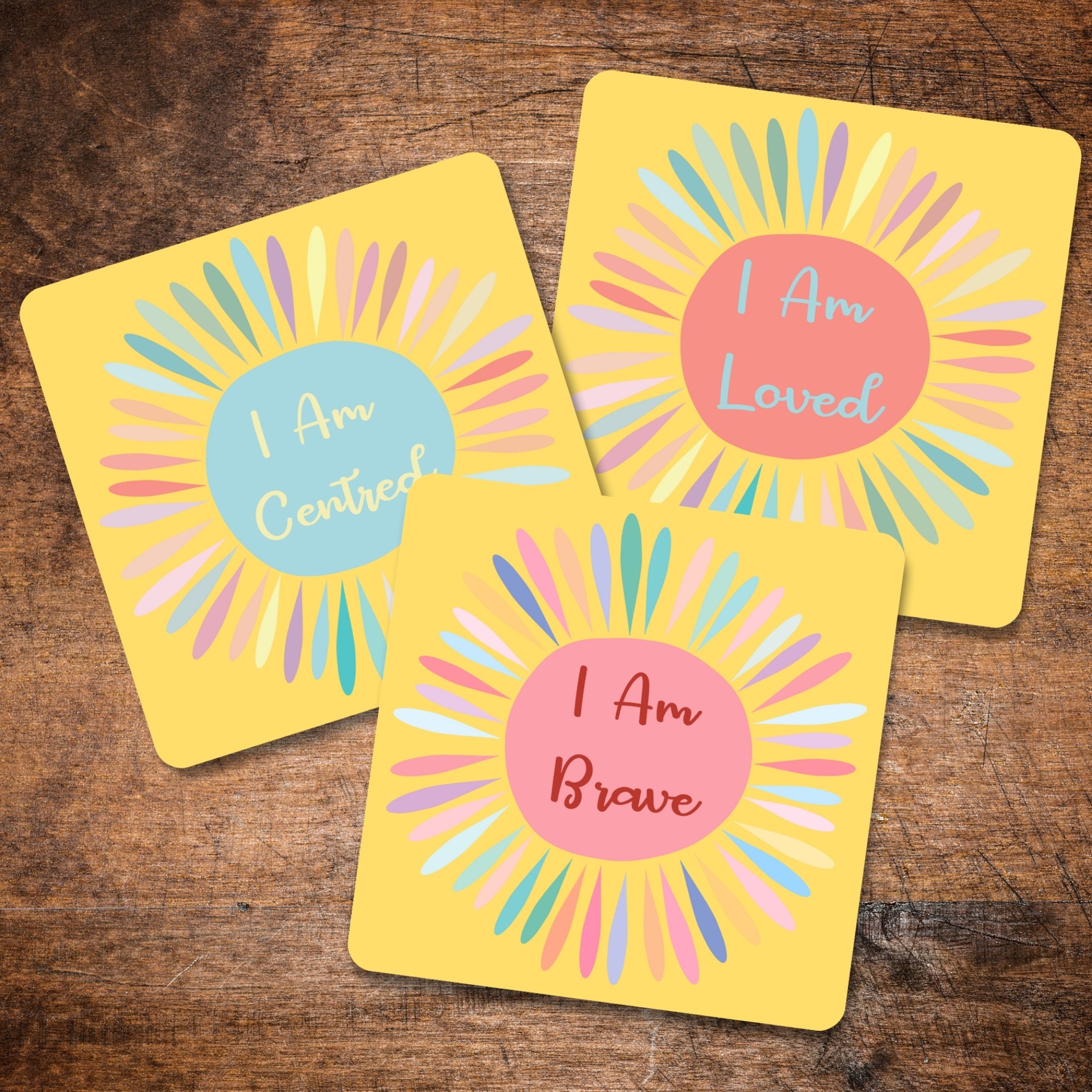 48 I Am Affirmation Cards Printable, Digital Download, Self Love ...