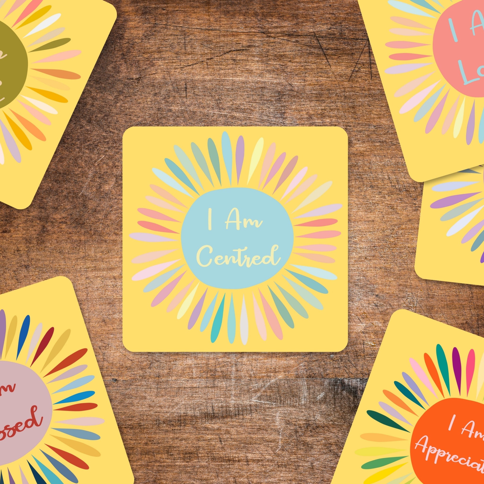 48 I Am Affirmation Cards Printable, Digital Download, Self Love ...