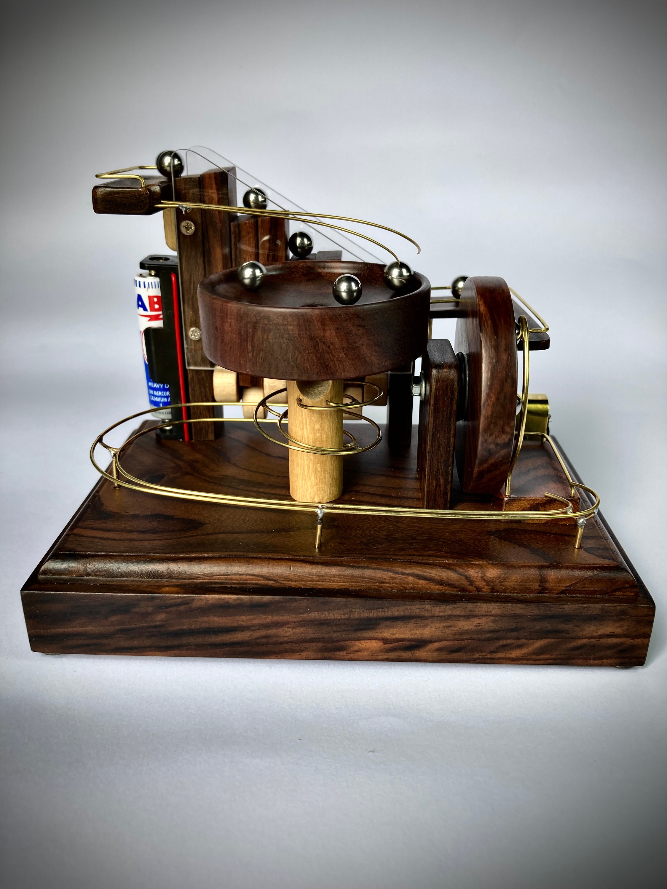 Wooden Marble Machine Marble Run Rolling Ball Sculpture - Etsy