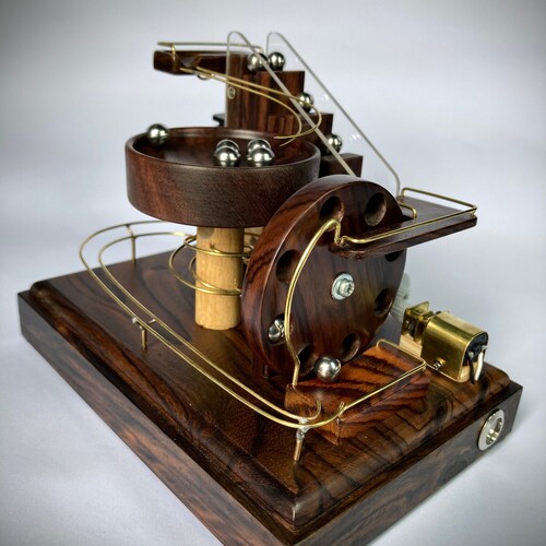 Rolling Ball Sculpture / Marble Machine / Kinetic Art / Wire - Etsy