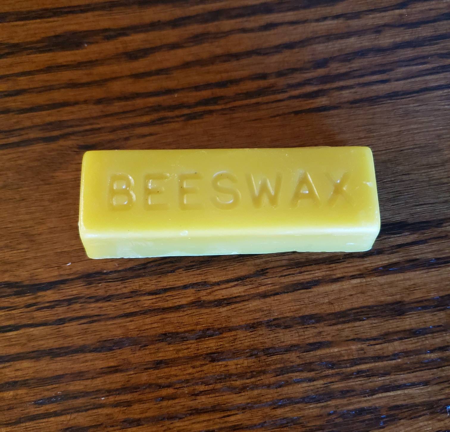 Pure Local Beeswax Blocks - All Natural, Hand Poured - Approx. 1 Oz ...