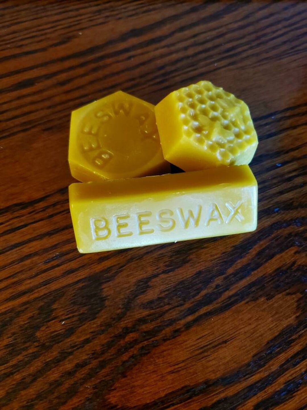 Pure Local Beeswax Blocks | All Natural | Hand Poured | ~1oz Blocks ...