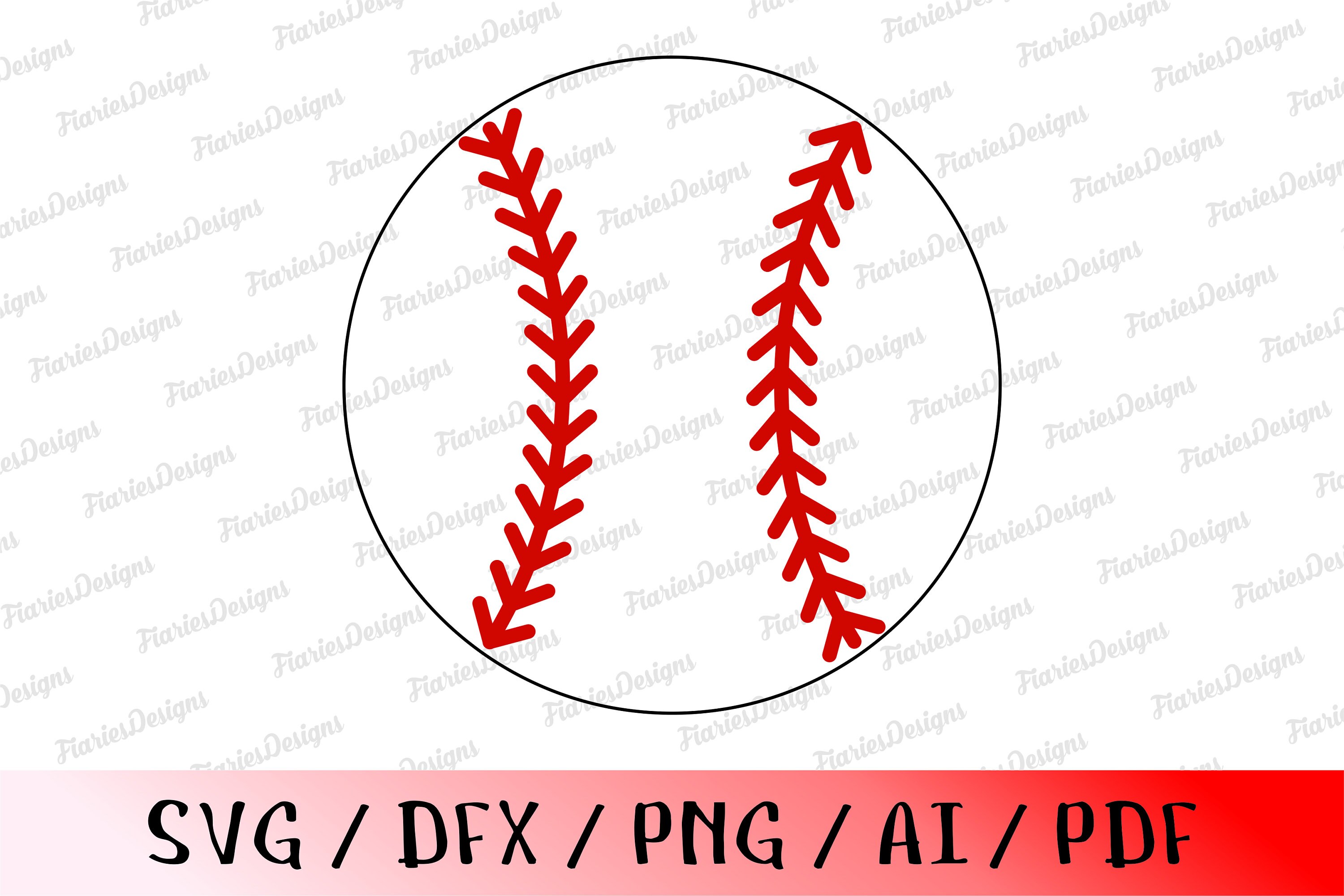 Baseball Ball SVG File for Cricut, Silhouette, Laser Cutt, DIY, Sport ...
