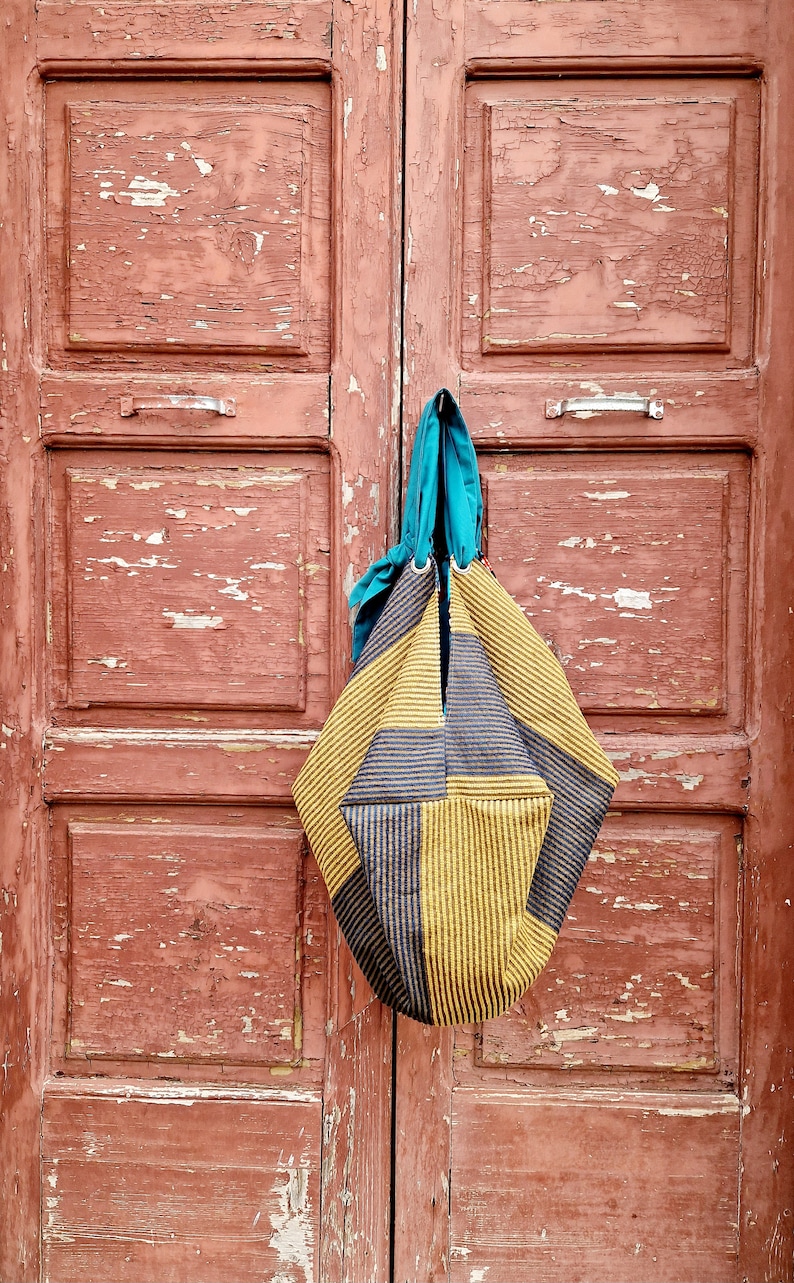 ORIGAMI BAG LARA, Shoulder Bags for Women, Japanese Bag, Cotton Bag ...