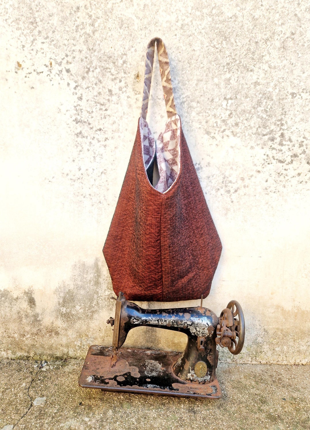 BAG IRMA, Shoulder Bags for Women, Handmade Bag, Reversible Bag, Bag ...