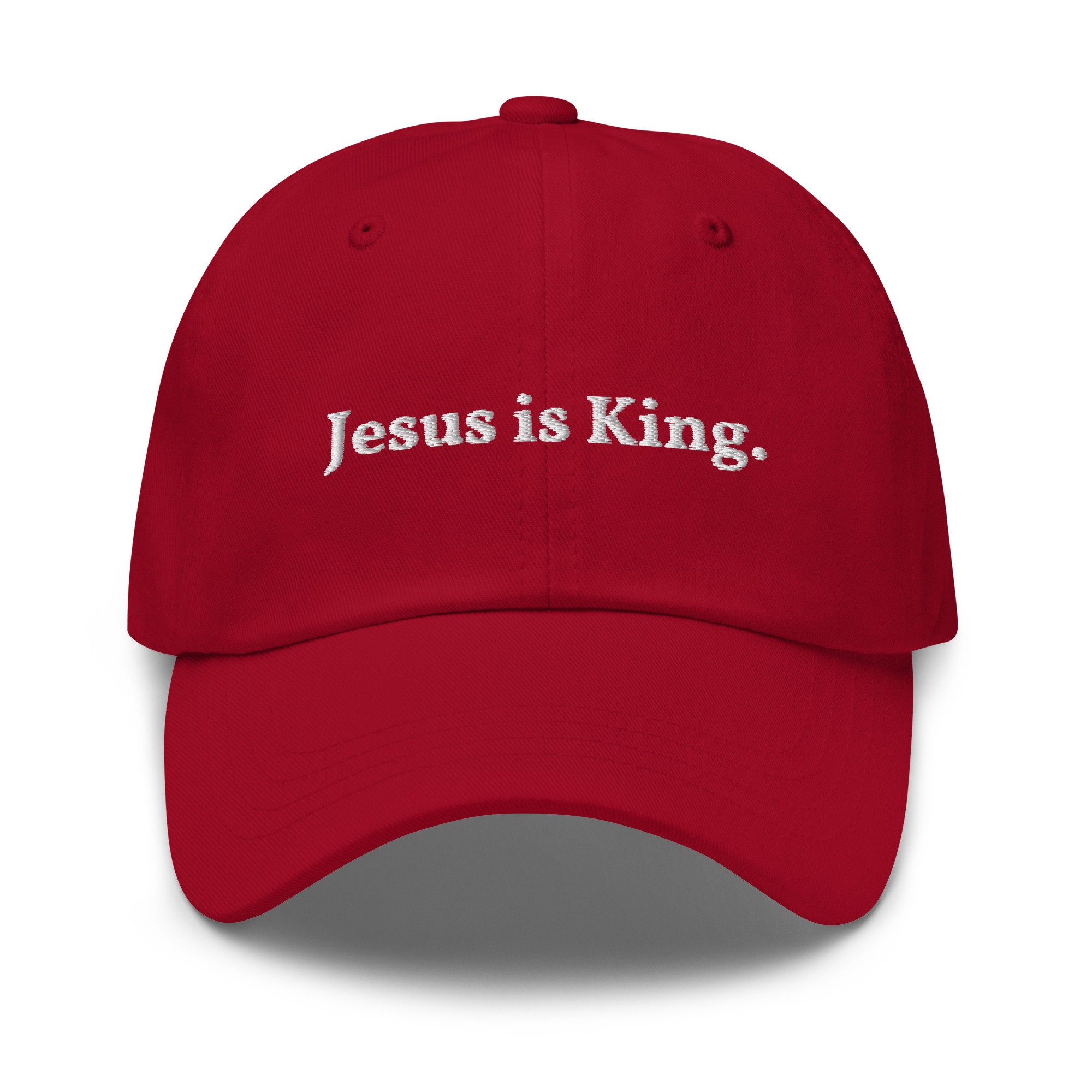 Jesus is King Hat - Etsy