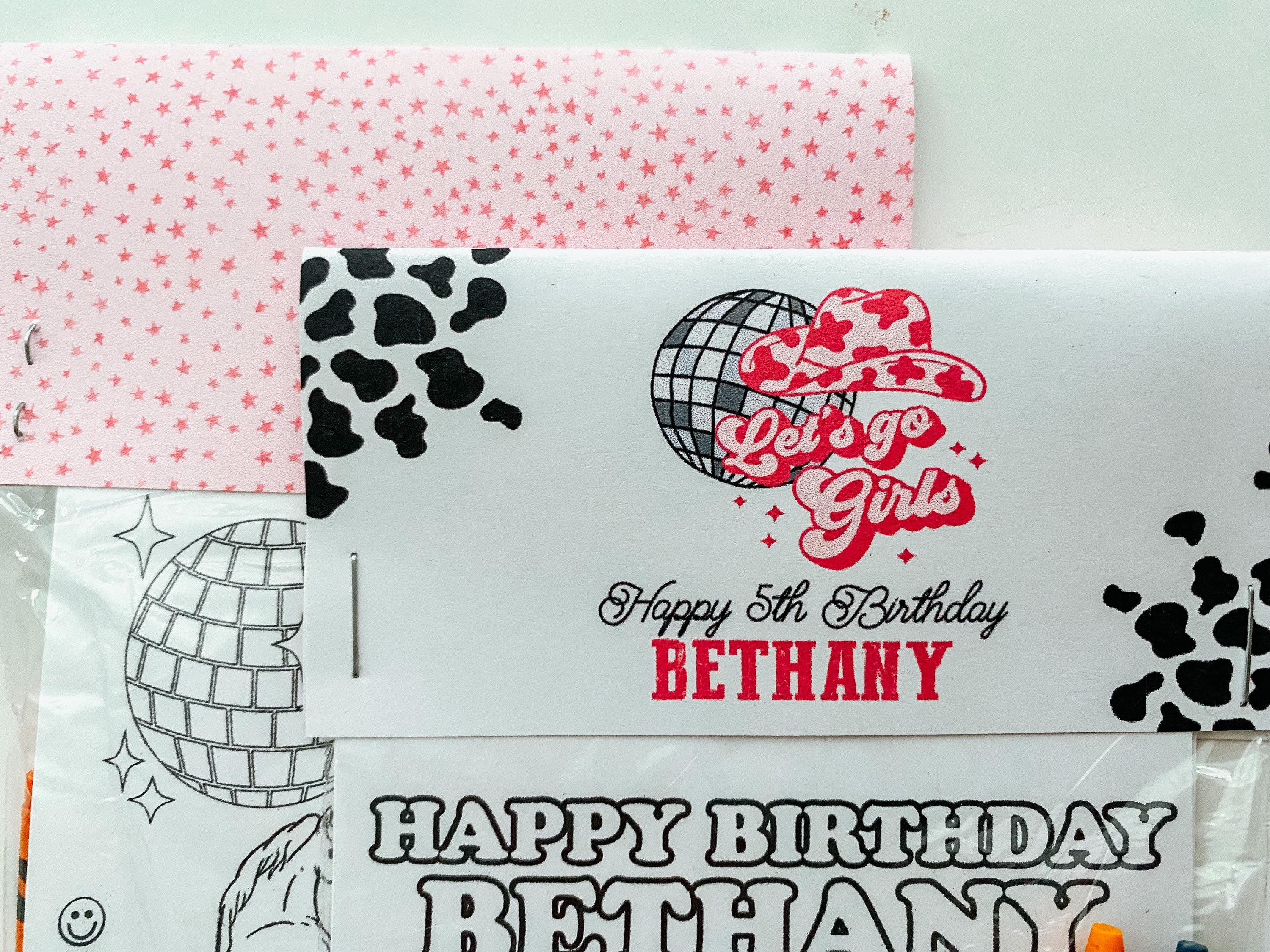 Lets Go Girls Birthday Party Favors Party Favor Mini - Etsy