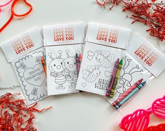 Valentines Day Paint Your Own Kits , Party Favors, Crayon Names ...