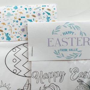 Ice Queen Easter Coloring Sheet Favor, Easter Mini Coloring Sheets With ...